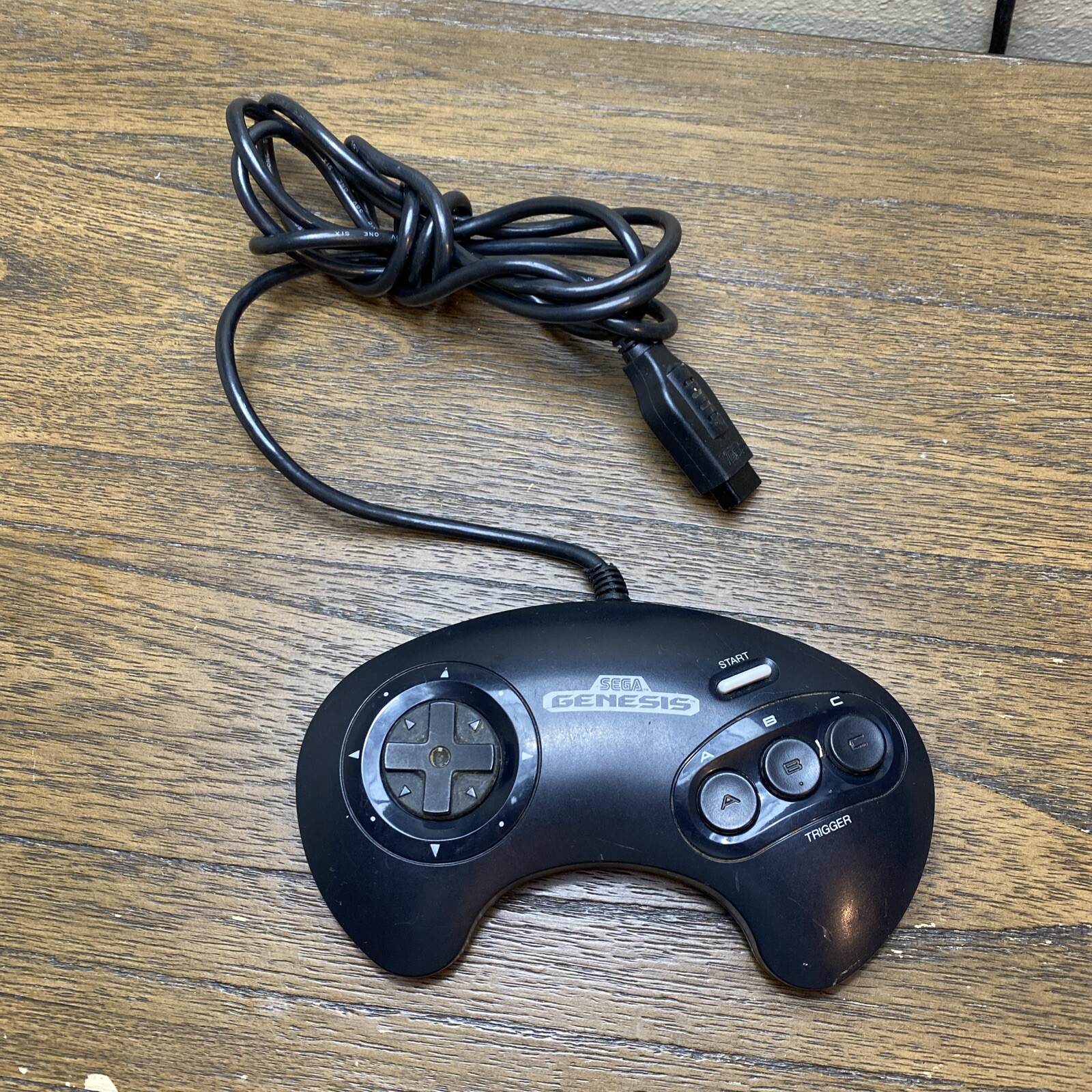 OEM Genuine Sega Genesis Controller 3 Button Model 1650 unTested | eBay