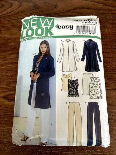 NEW LOOK Sewing Pattern 6163 MISSES' SEPARATES Jacket, Trousers Skirt ...