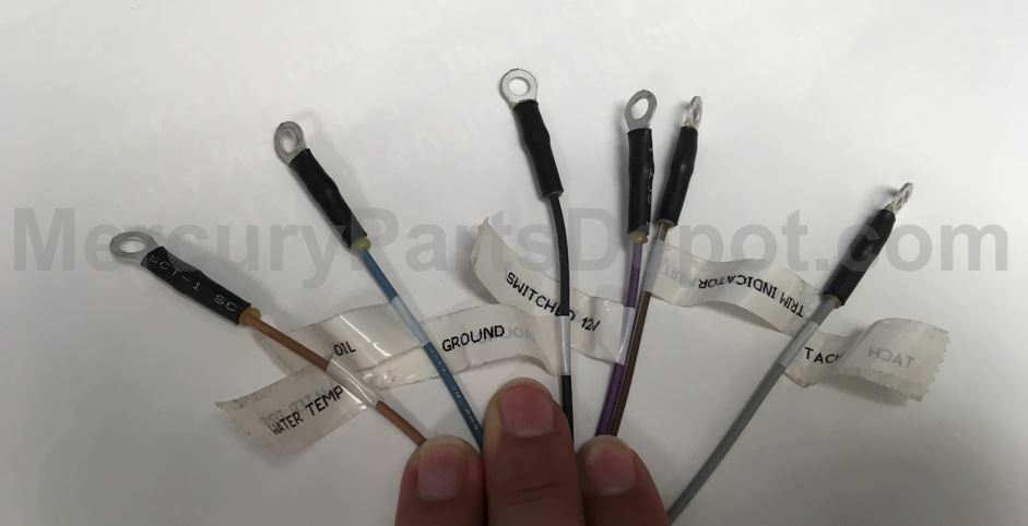 New Mercury Marine Analog Gauge Harness 84-892990T01 (2006 and newer ...