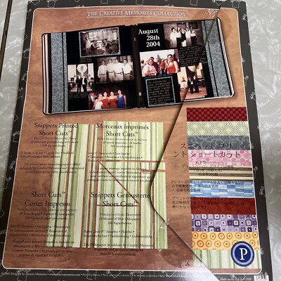 Creative Memories Snippets Printed Short Cut Paper Die Cut Shapes ...