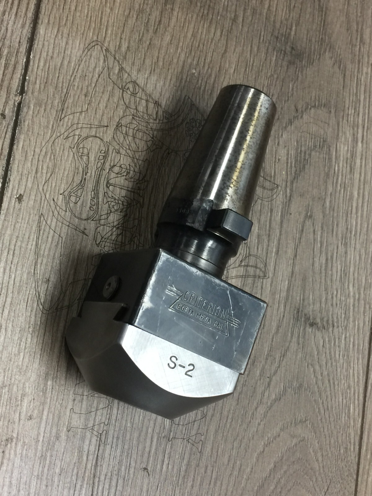 UNIVERSAL ENG 200 KWIK SWITCH W. CRITERION S-2 BORING HEAD 1/2 " CAP | eBay
