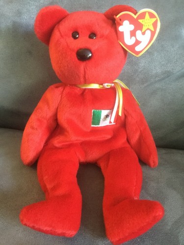 TY BEANIE BABY BEAR RED OSITO - BRAND NEW WITH TAGS | eBay