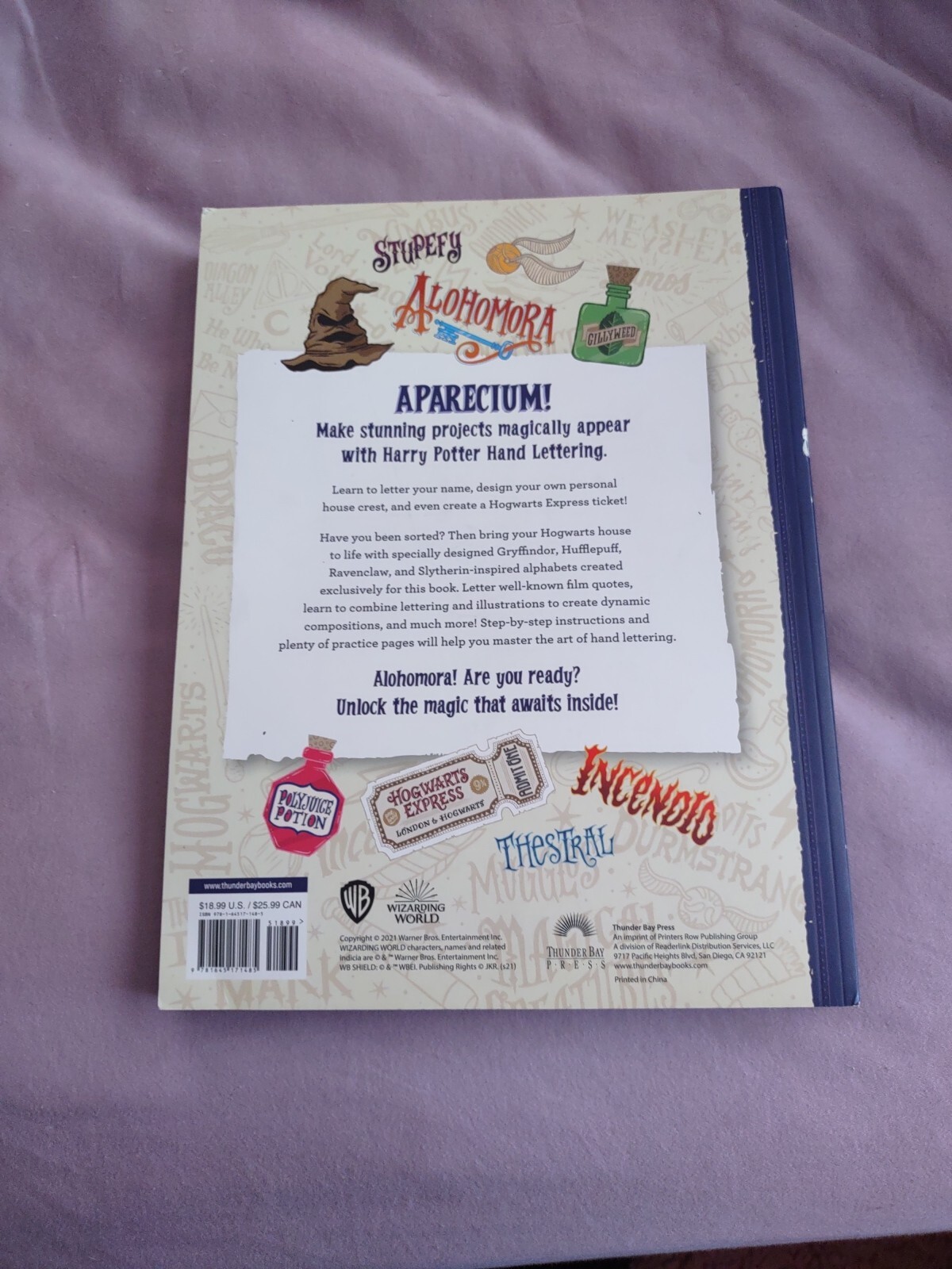 Harry Potter Hand Lettering by Jay Roeder (2021, Trade Paperback) for ...