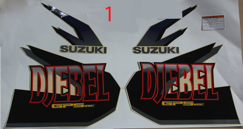 Custom made Suzuki Djebel decal sticker set | eBay
