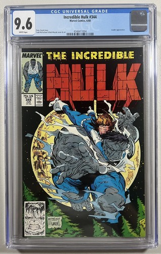 Incredible Hulk 344 (Marvel, 1988) CGC 9.6 WP | eBay