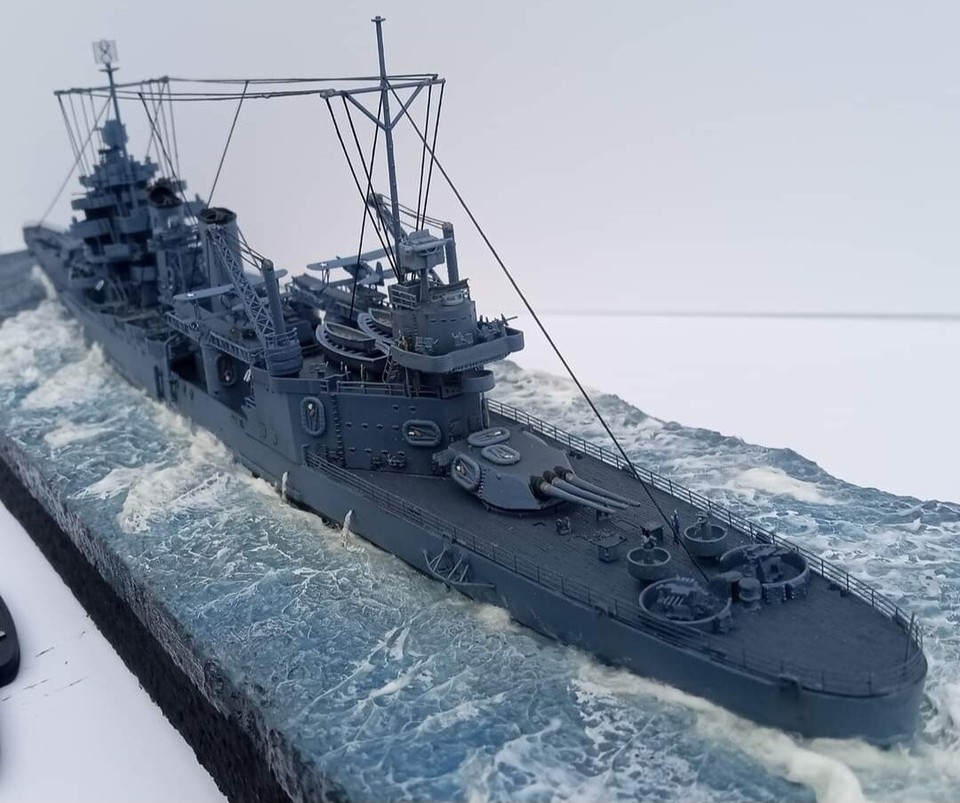 1/350 USS Astoria CA34 Conversion Set for Trumpeter San Francisco kit ...