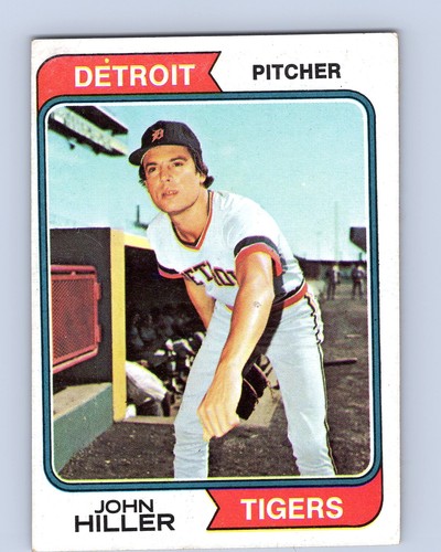 1974 Topps #24 John Hiller Detroit Tigers Baseball Card EX | eBay