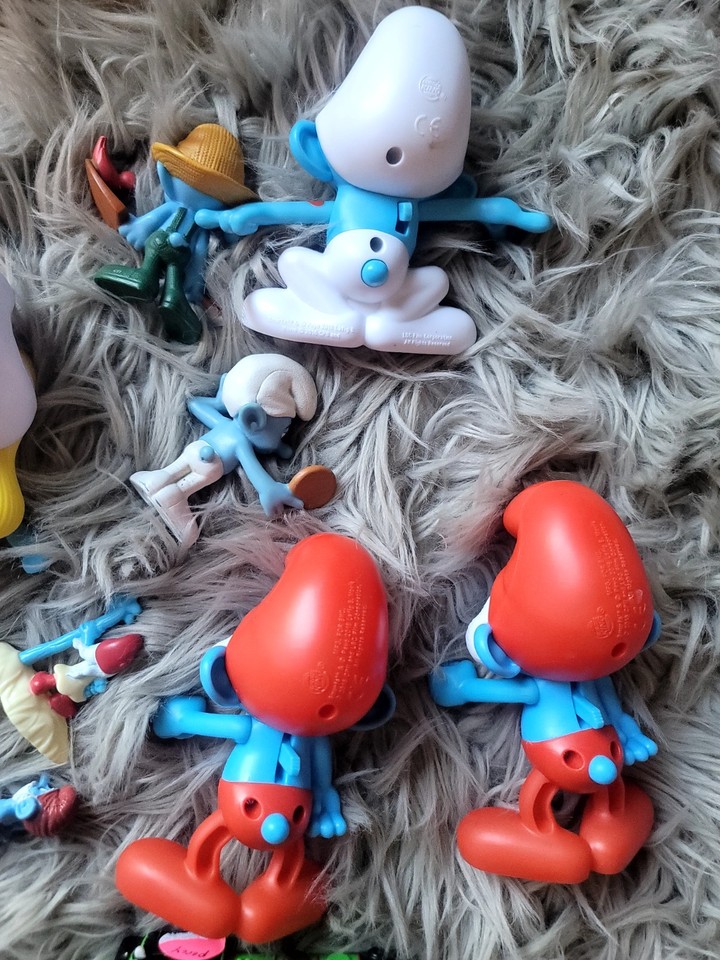 Vintage Toy Lot Smurfs, Care Bears, Thomas The Train "Percy" | eBay
