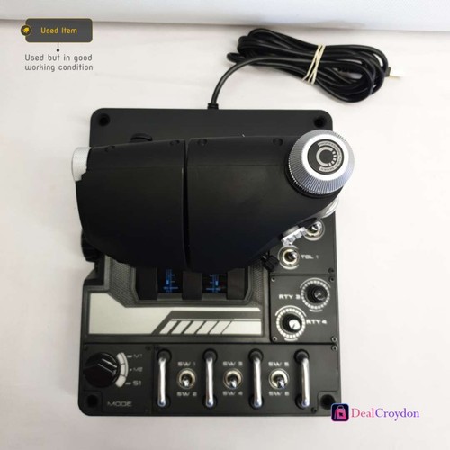 LOGITECH G X56 HOTAS THROTTLE FOR ADVANCED CONTROL FLIGHT SYSTEM ...