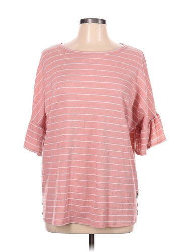 7th Ray Women Pink Short Sleeve Top L | eBay