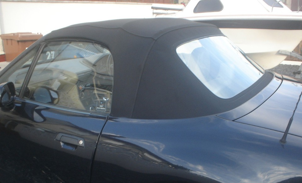 BMW Z3 Black Mohair Hood / Soft Top / Roof £1220 Fitted. MOBILE. We ...