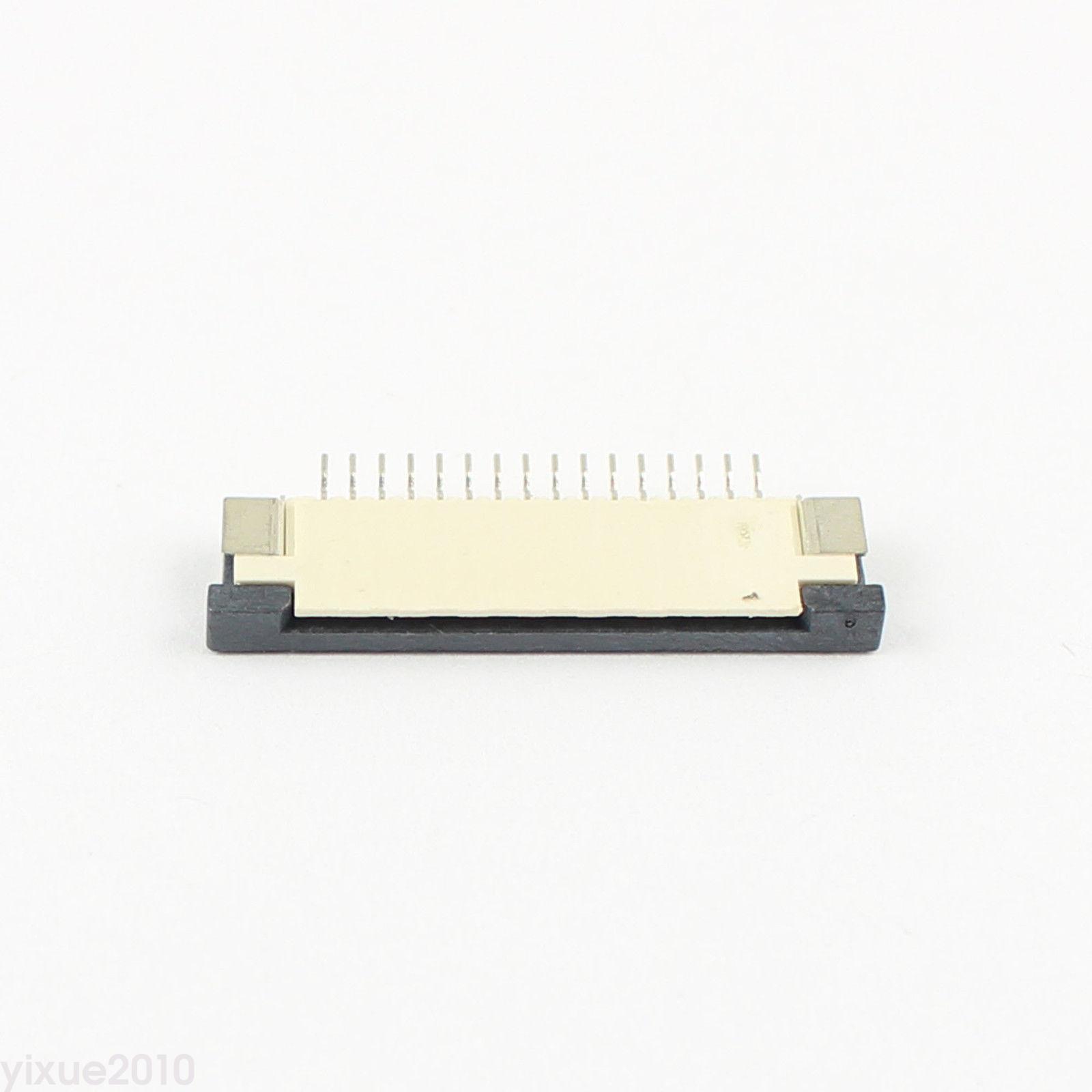 10Pcs FPC FFC 1.0mm Pitch 16 Pin Drawer Type Flat Cable Connector ...