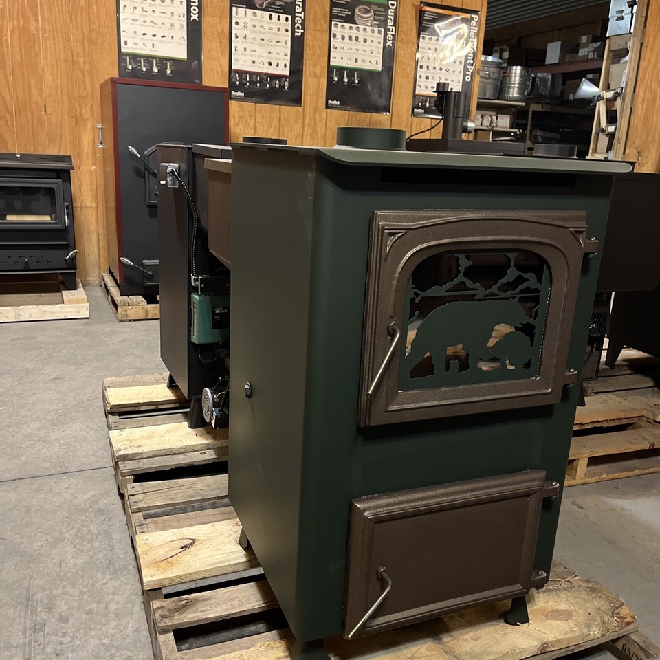 Keystoker 105,000BTU top vent coal stove NEW free shipping! | eBay