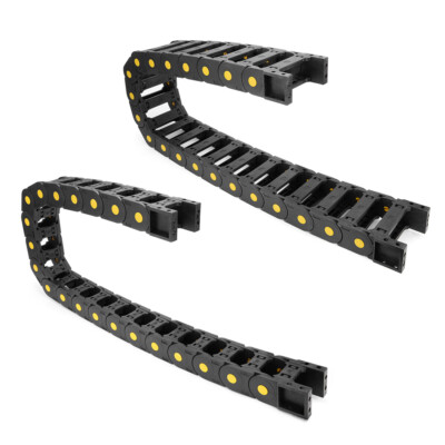 1 Meter Plastic Drag Chain Cable Wire Carrier CNC Router for 3D Printer ...