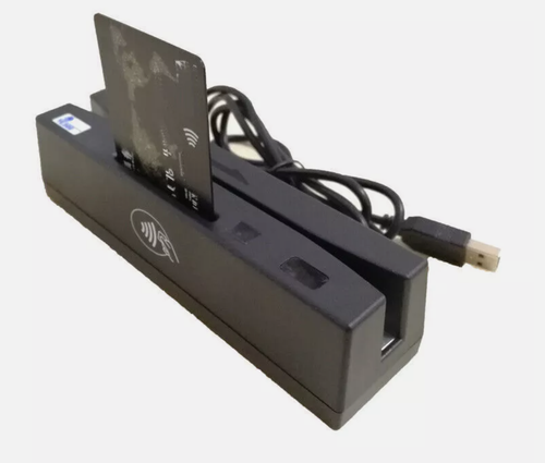 NEW YL160 4-in-1 Multi Magnetic Card Reader EMV/ IC Chip/RFID/PSAM+ ...