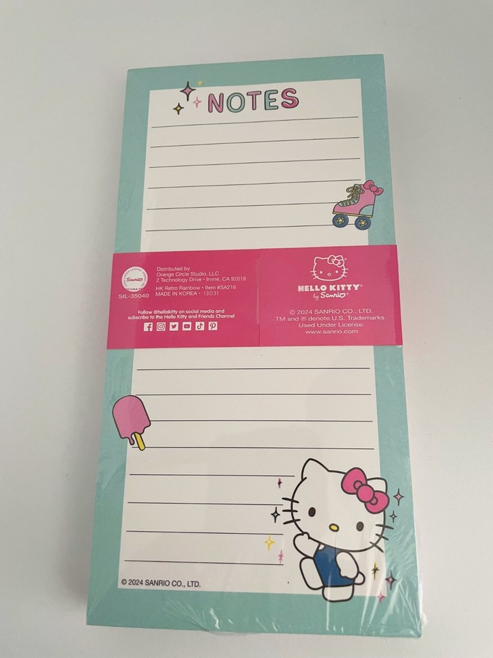 Hello Kitty Notepad Set | eBay
