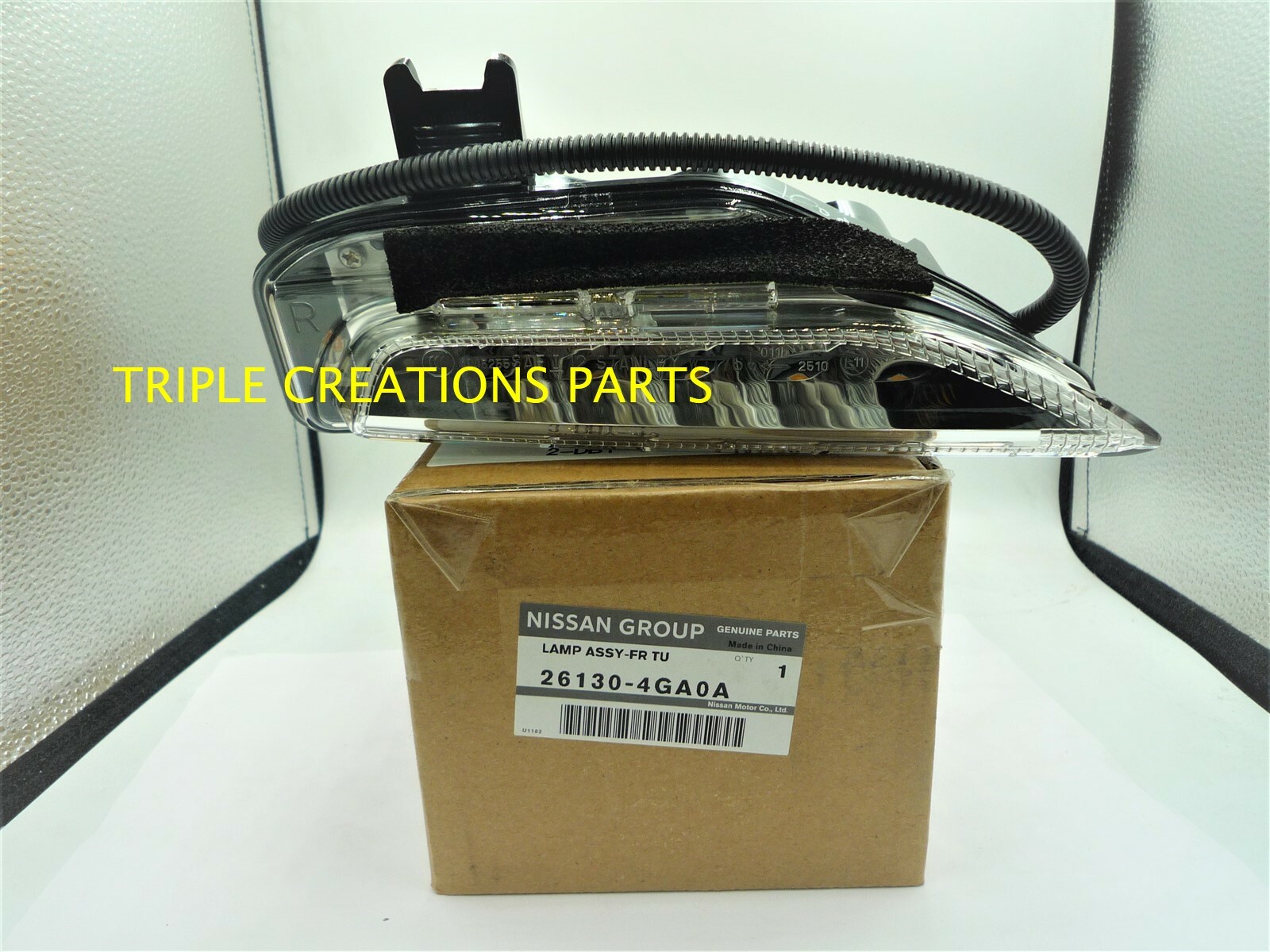 Genuine Nissan 26130-4GA0A Turn Signal Lamp Assy-Front RH 261304GA0A ...