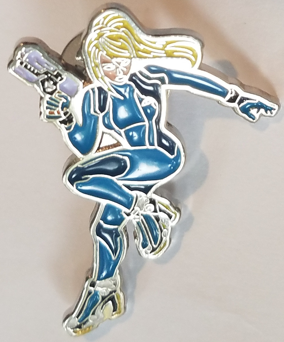 Pin Metroid Zero Suit Metroid Pin Etsy
