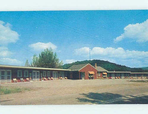 Unused Pre-1980 MOTEL SCENE White River Junction - Lebanon Vermont VT ...