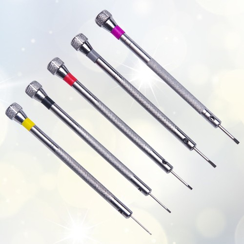 5 Pcs Watch Screwdriver Repair Screws Jewelers Screwdrivers Tools Kit ...