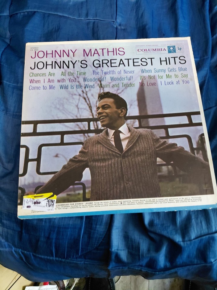 Johnny's Greatest Hits, Johnny Mathis, Vinyl Record LP | eBay