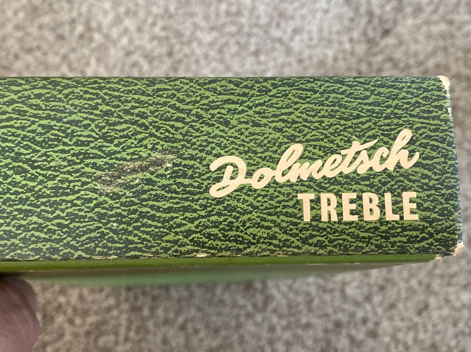 Vintage Dolmetsch Plastic Treble Recorder in Original Box | eBay