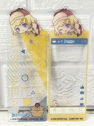 Hololive EN Watson Amelia Hug Meets Bookmark Collection Vol.2 BANDAI 2 ...