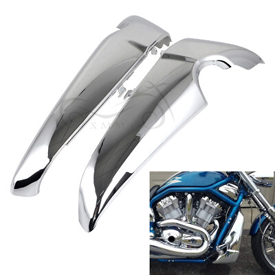 Left Right Radiator Side Cover Shrouds For Harley V-Rod 01-up VRSCAW ...
