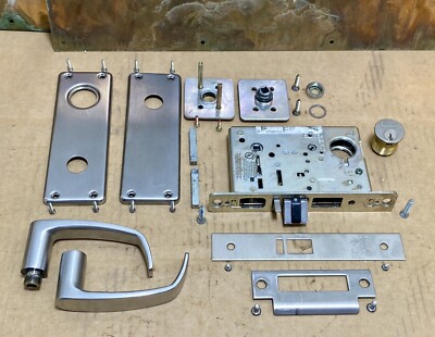 Complete ASSA ABLOY Sargent Door Handle/ Mortise Lock Set NO KEY | eBay
