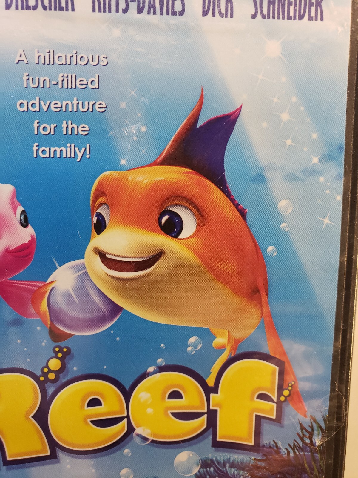 The Reef DVD animated family kids movie 2006 rated G fish ocean Pi ...