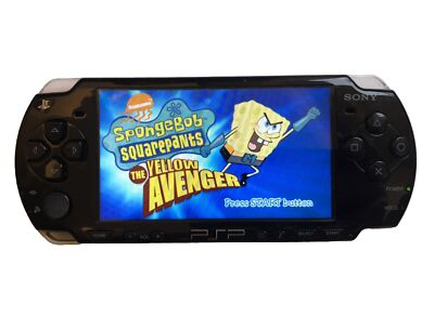 Sony PSP 2000 PlayStation Portable System - Piano Black (PSP-Slim ...