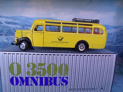 1/40 NZG (Germany) No.218 Mercedes Benz Omnibus O 3500 1949 Germany ...