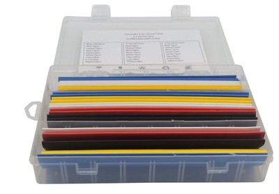 30pc 2:1 Metric Polyolefin Large Heat Shrink Tubing Grab Kit Assortment ...