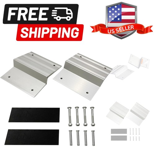 Aluminum Ramp Top Kit Heavy Duty 8" Wide 1400 lbs Load Capacity Durable ...