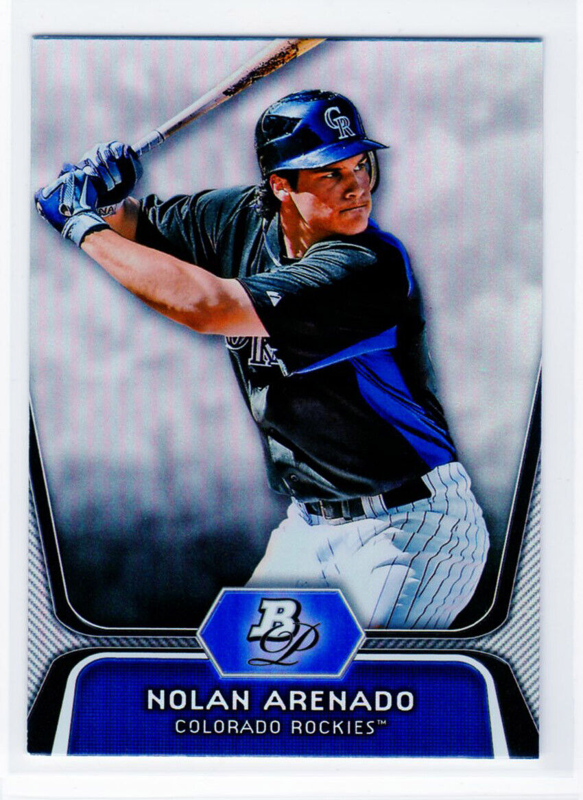 2012 Bowman Platinum Prospects Refractor Bpp2 Nolan Arenado Ebay