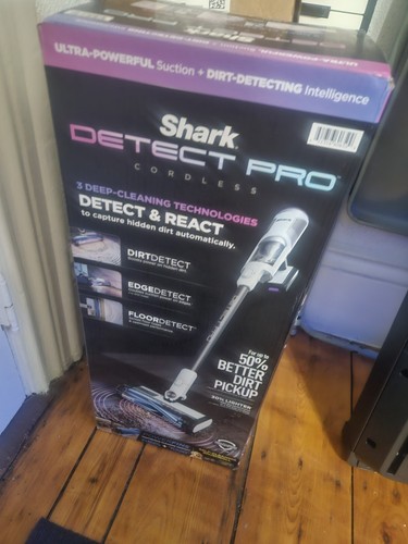 Shark Detect Pro Cordless Lightweight Vacuum Cleaner IW1111 ...