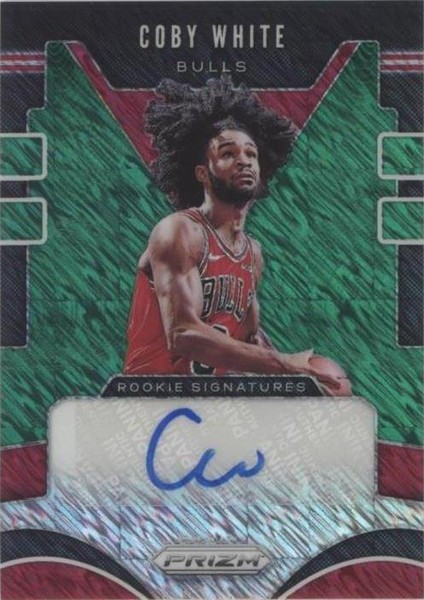 2019-20 Panini Prizm - Rookie Signatures Green Shimmer #RS-CWT Coby ...