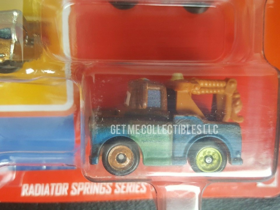 DISNEY PIXAR CARS MINI RACERS GOLD RAMONE RADIATOR SPRINGS 3 PACK FREE ...
