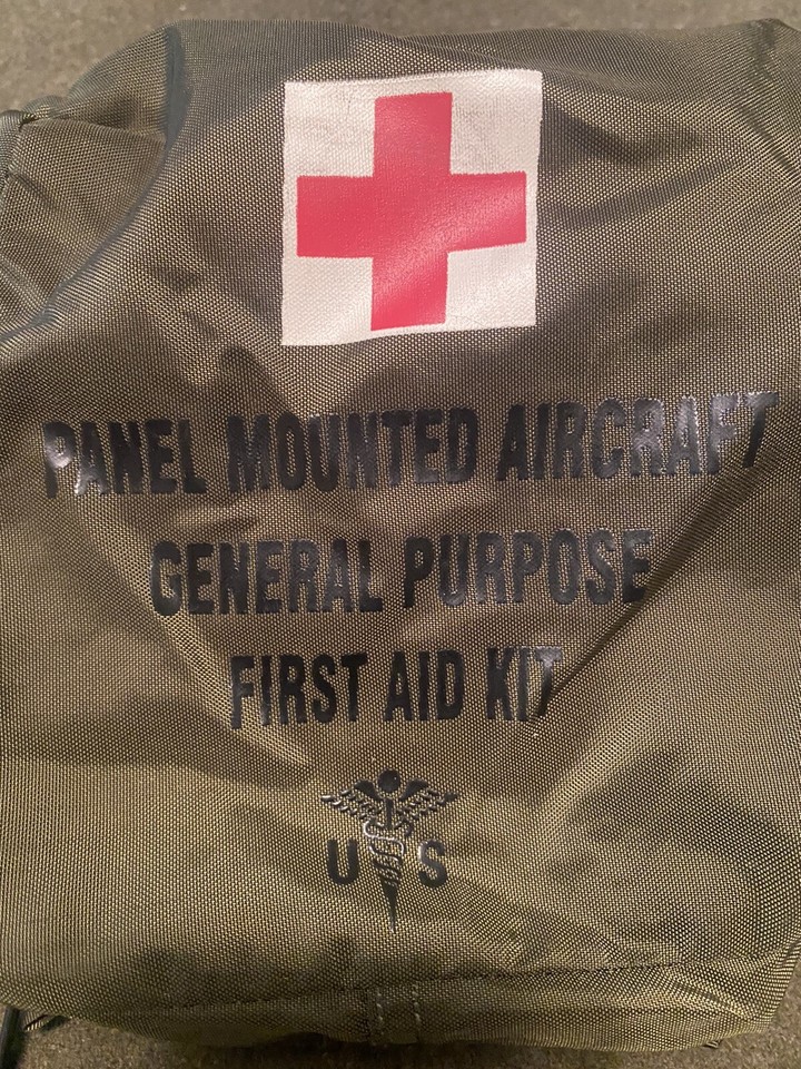 GENERAL PURPOSE IFAK AIRCRAFT FIRST AID INDIVIDUAL KIT POUCH U.S ...