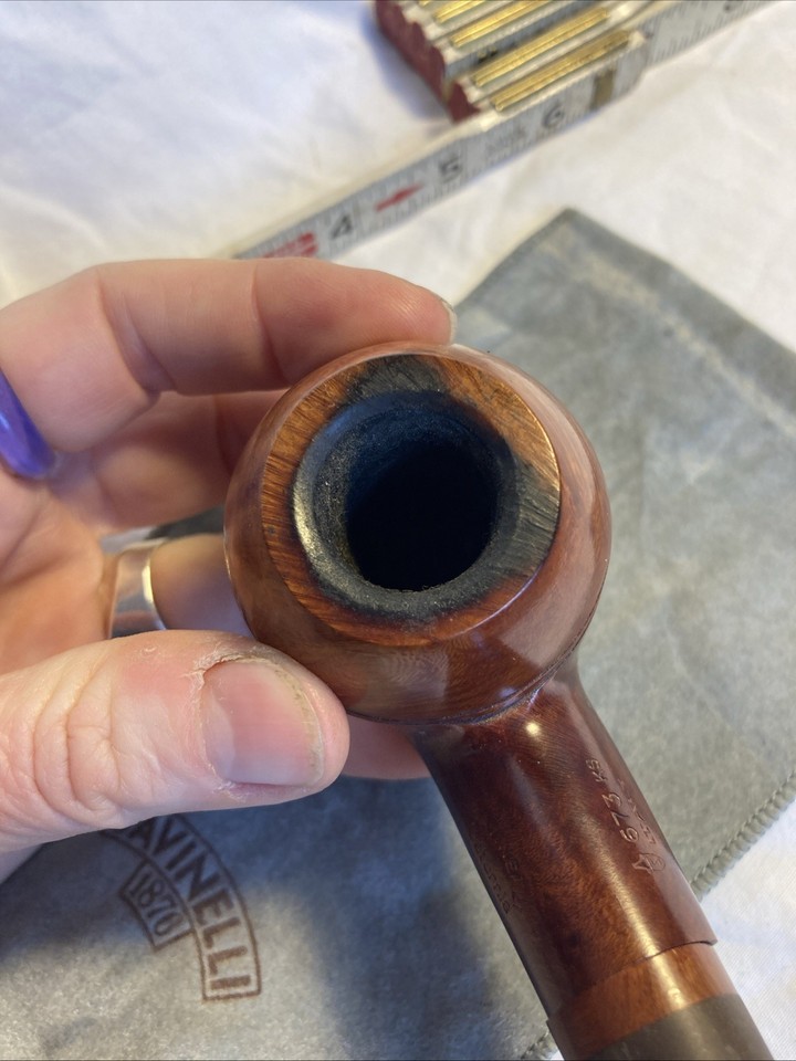 SAVINELLI Saturnia 673 KS Italian Pipe Made in Italy in Pouch Tobaciana ...