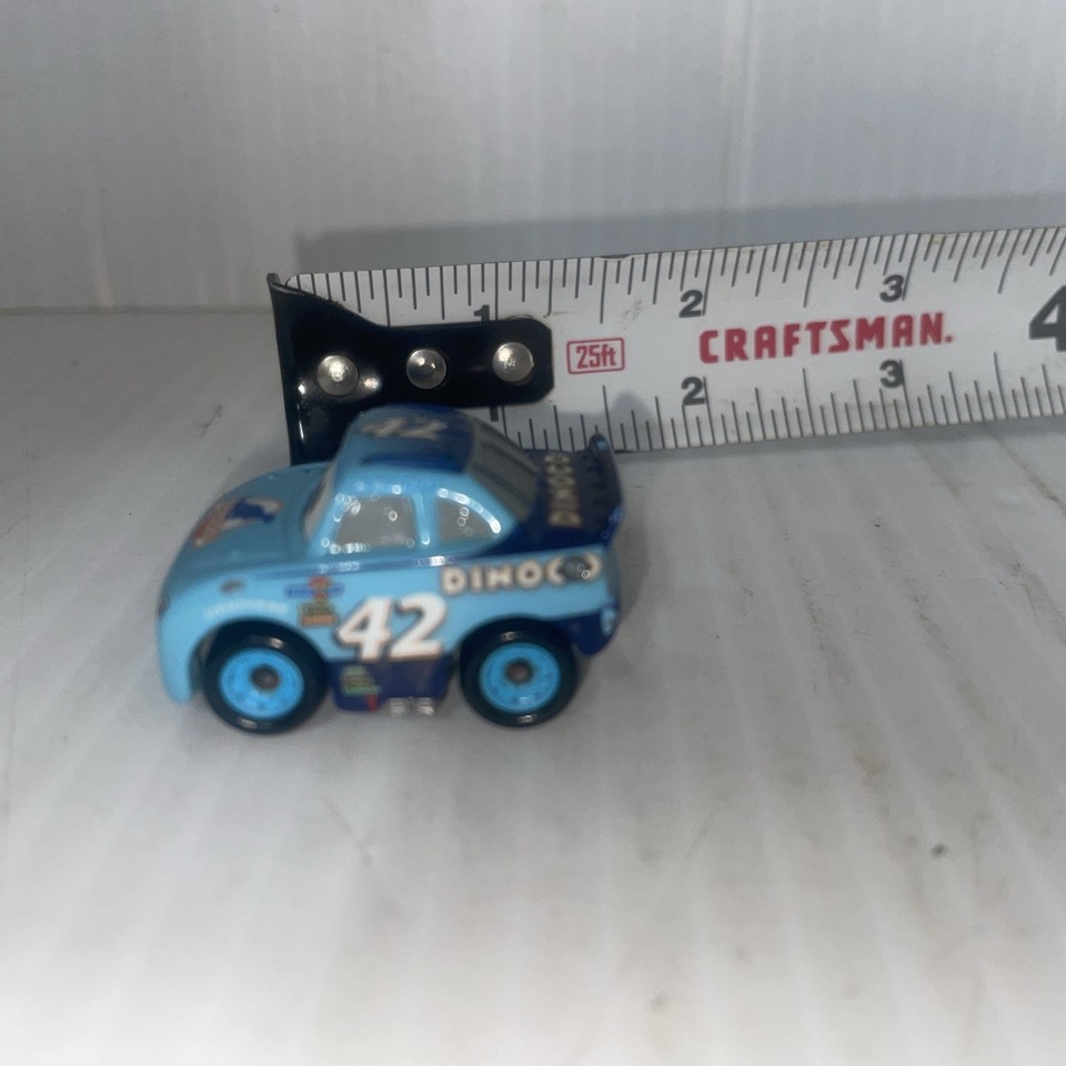 Disney Pixar Cars Mini Racers Cal Weathers #42 Dinoco FBG82 Diecast | eBay