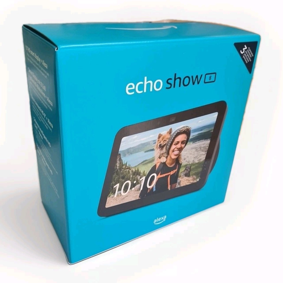 Amazon Echo Show 8 (3.Gen) NEU Smart Display-Lautsp.-Anthrazit 840268929176 | eBay