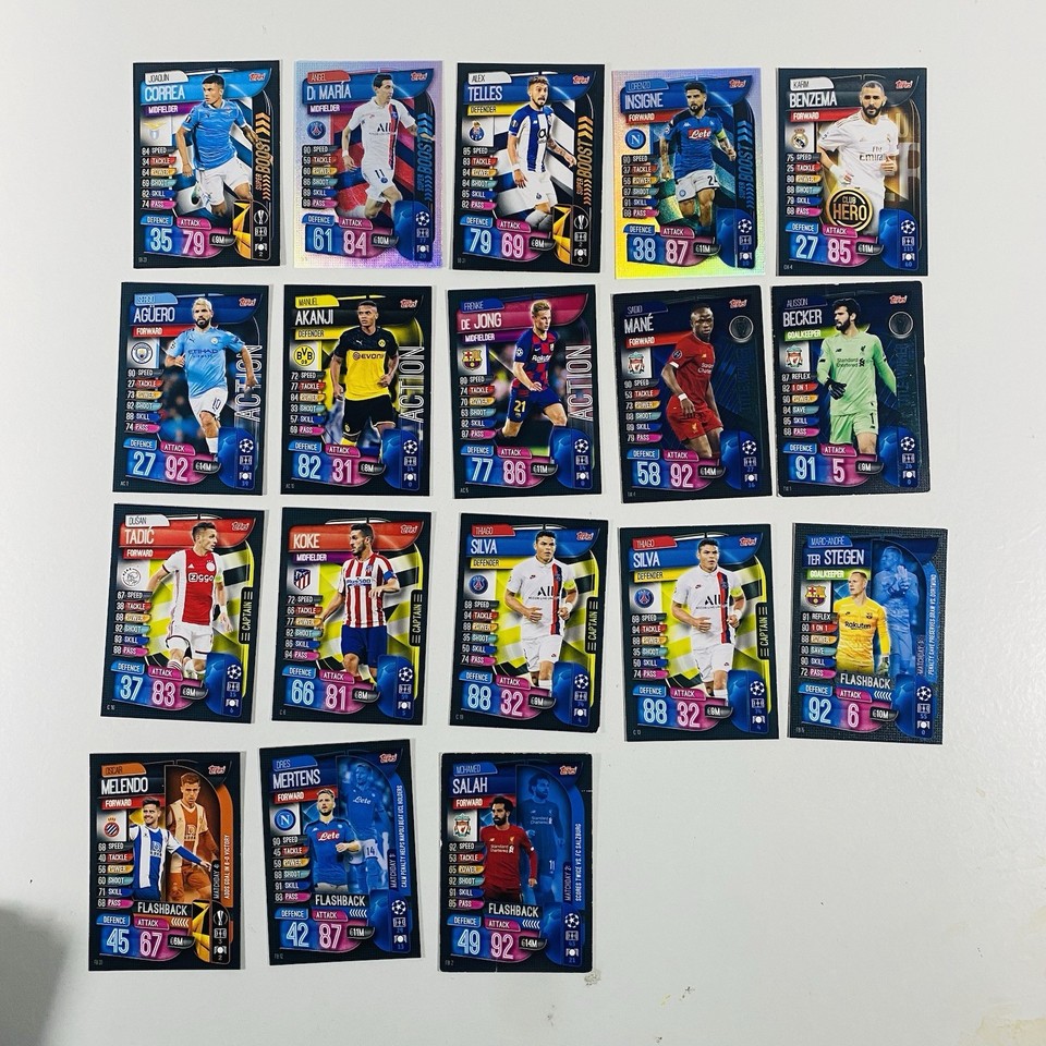 Match Attax 2019/20 Bundle Job Lot 342 Cards Limited Edition 101 100 ...