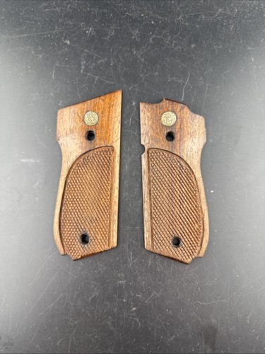 FACTORY SMITH & WESSON MODEL 39 WOOD GRIPS | eBay