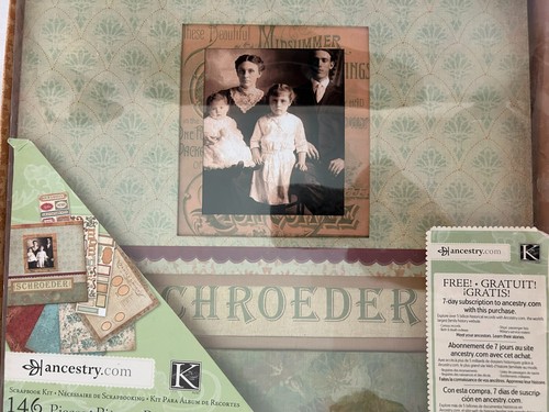 Ancestry.com Scrapbooking Kit - In original Box - Everything you need ...