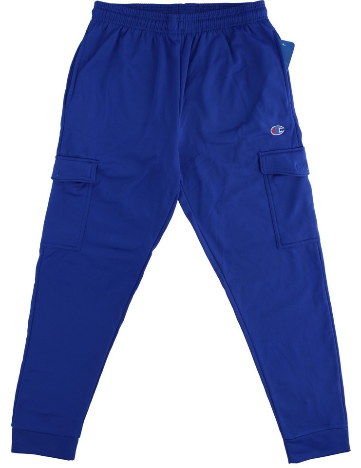 Champion Men's Cargo Sweatpants Taper Leg Four Pocket Active Jogger ...