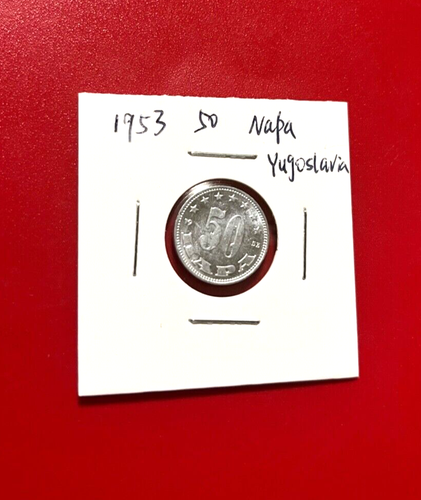 1953 Yugoslavia 50 Napa Coin - Nice World Coin !!! | eBay