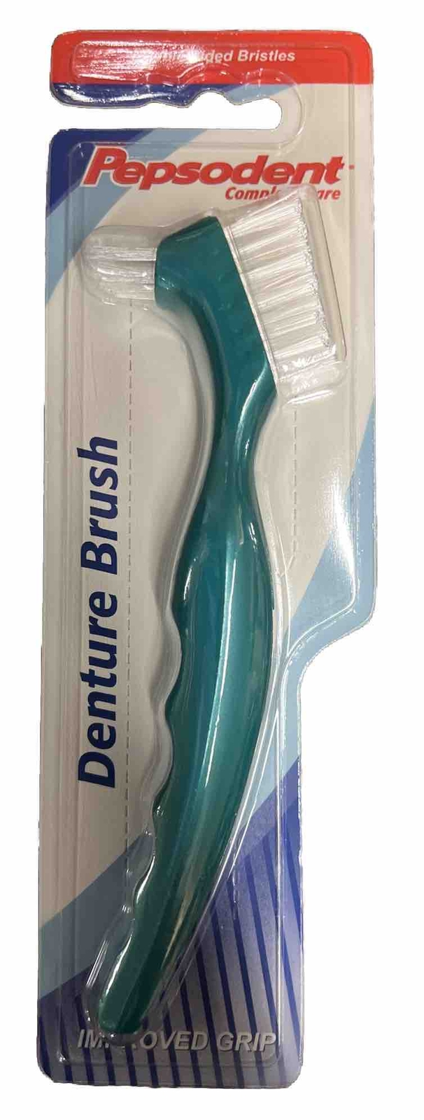 5 Pack Pepsodent Toothbrush False Teeth Cleaning Handle Bristles | eBay