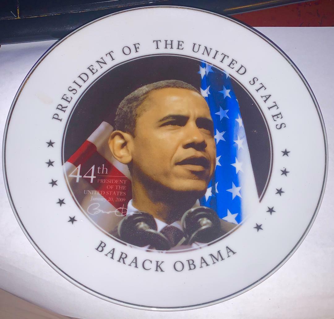 Barack Obama 44th President 8-inch Ceramic Presidential Decorative ...