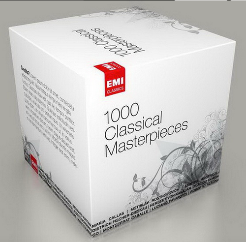 1000 Classical Masterpieces (2012) EMI 61xCD Belgium brand new box set ...